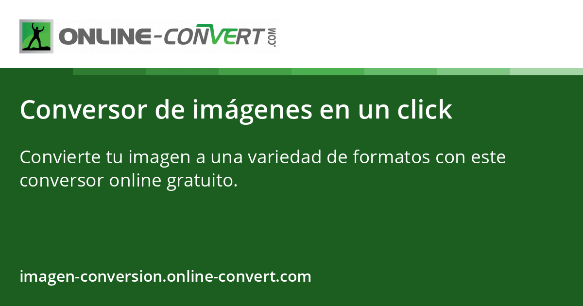 Conversor de imágenes en un click